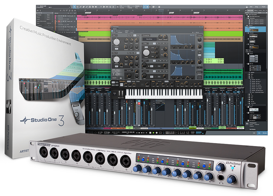 کارت صدا پریسونوس Presonus FireStudio Project
